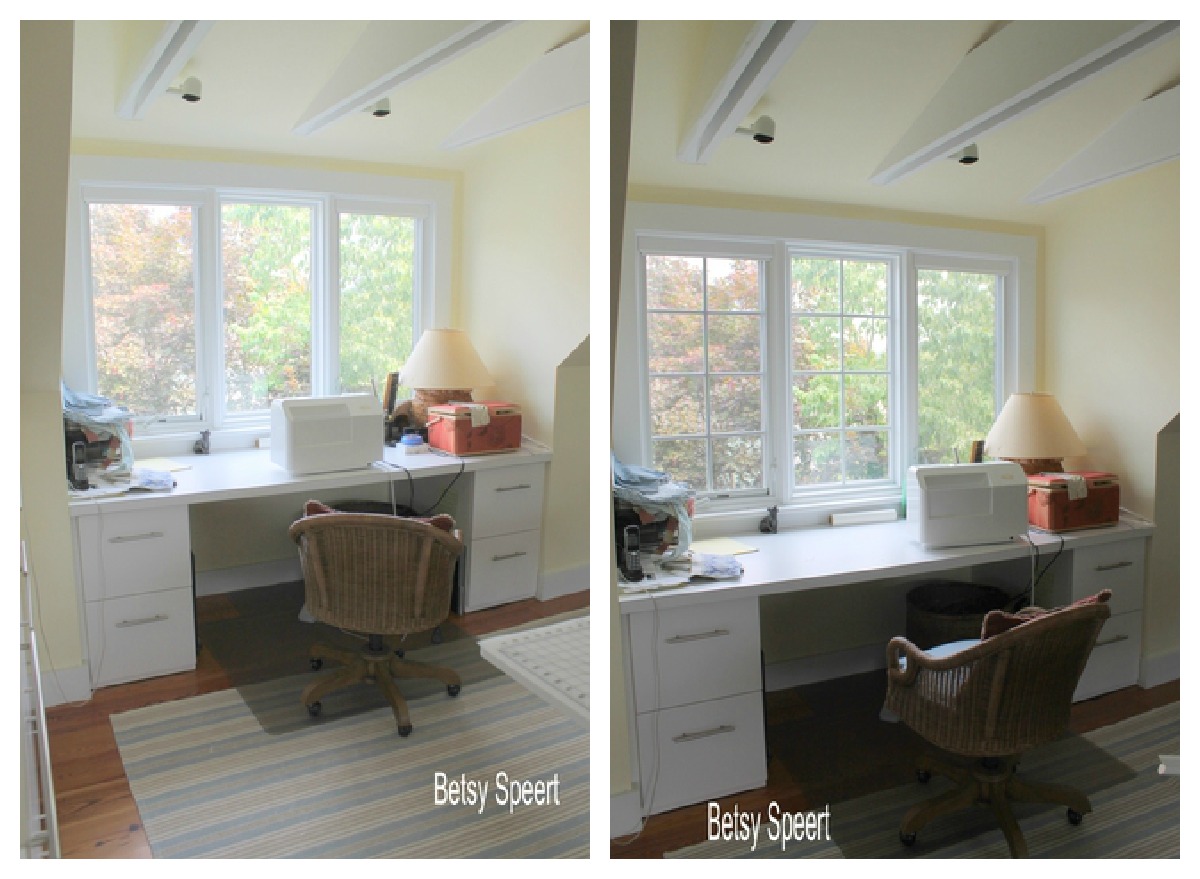 Betsy Speert's Blog: Making Modern Windows Look Cottagey