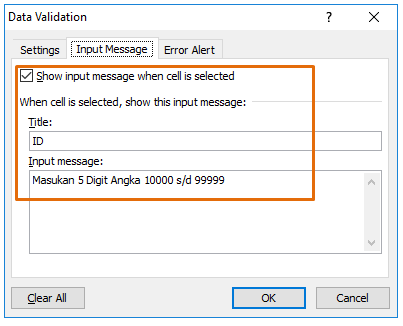 Cara Menggunakan Data Validation di Excel