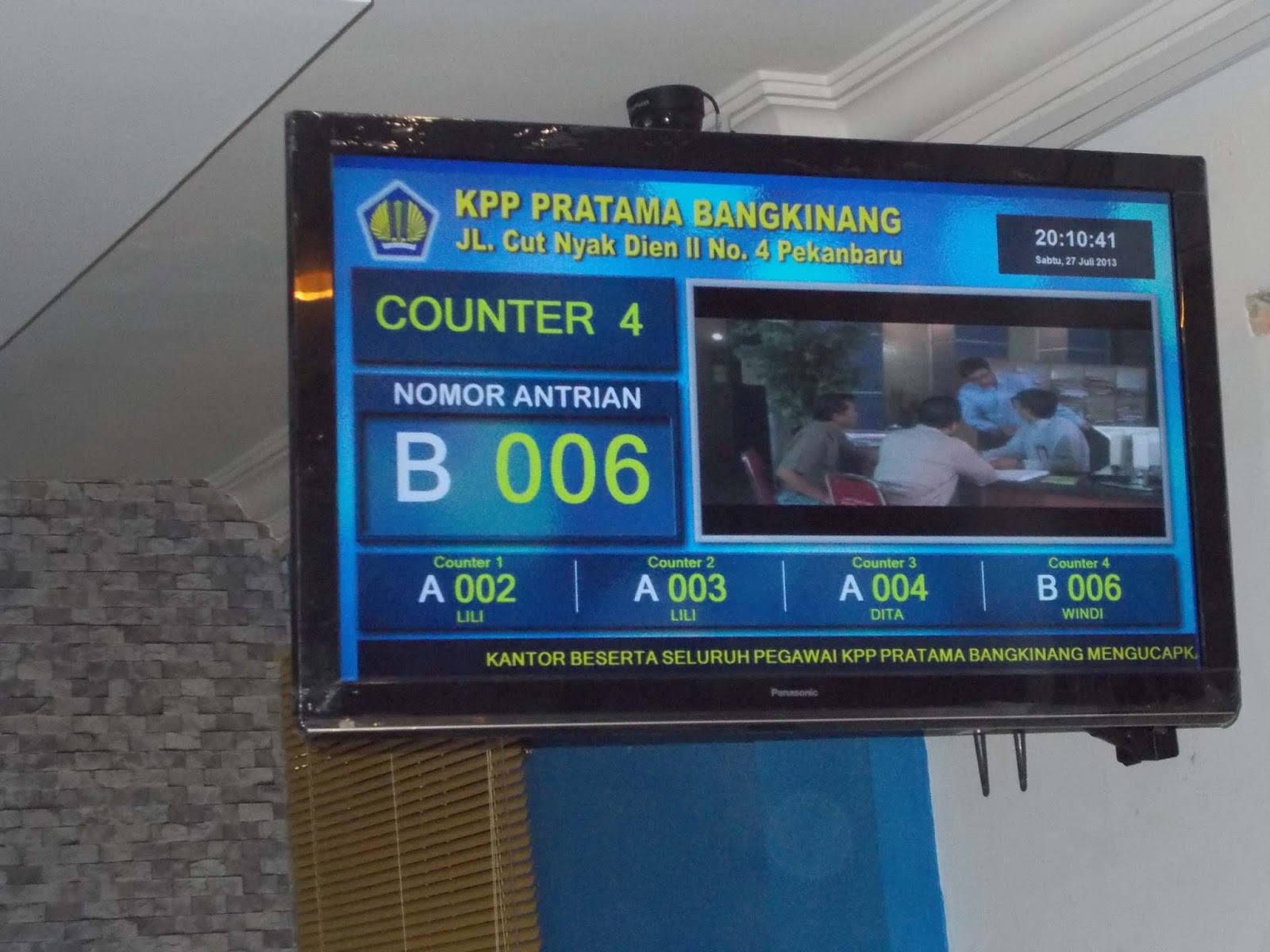 CV. KIRANA ADIJAYA | Jual Mesin Antrian Pekanbaru Riau