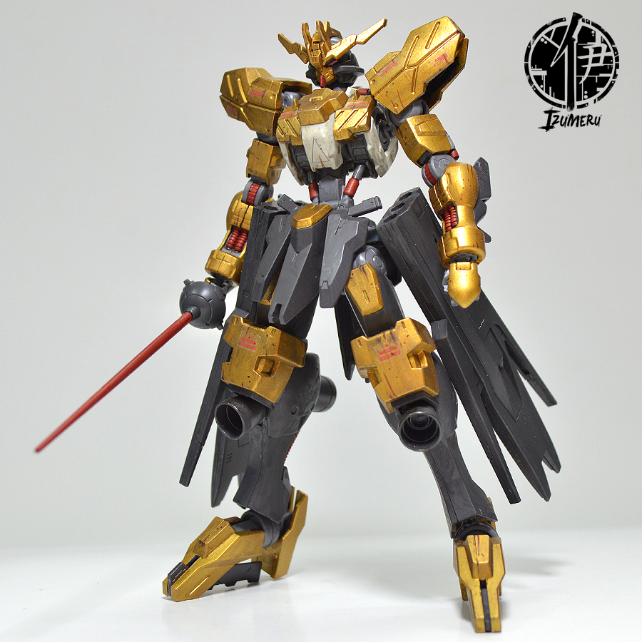 HG IBO 1/144 SCALE GUNDAM VIDAR HANDPAINT CUSTOM BY IZUMERU ...