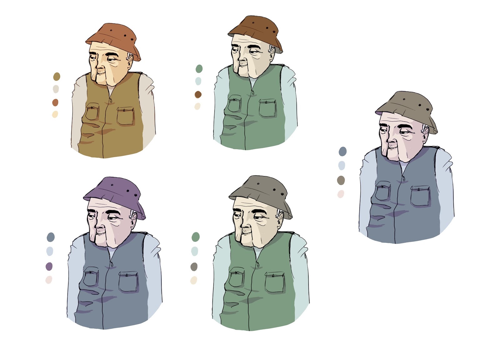 Studio Practice: Applied Animation: Character Color testing