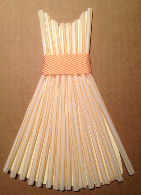 365 Dresses: Dress #140 Orange Straws