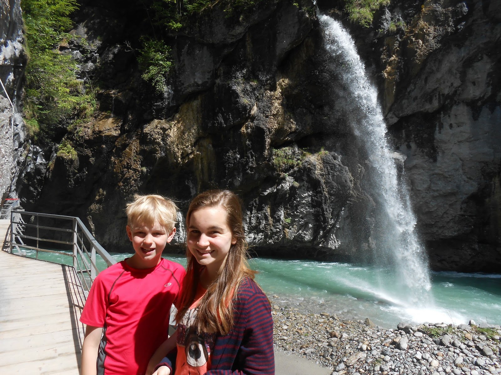 Keith and Dru Davis Family: Luzern, Aareschlucht, & Reichenbachfall