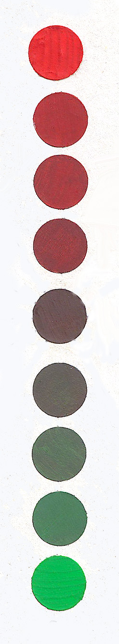 Mixed Media Manic: How to Use Saturation or Intensity in a Color Scheme