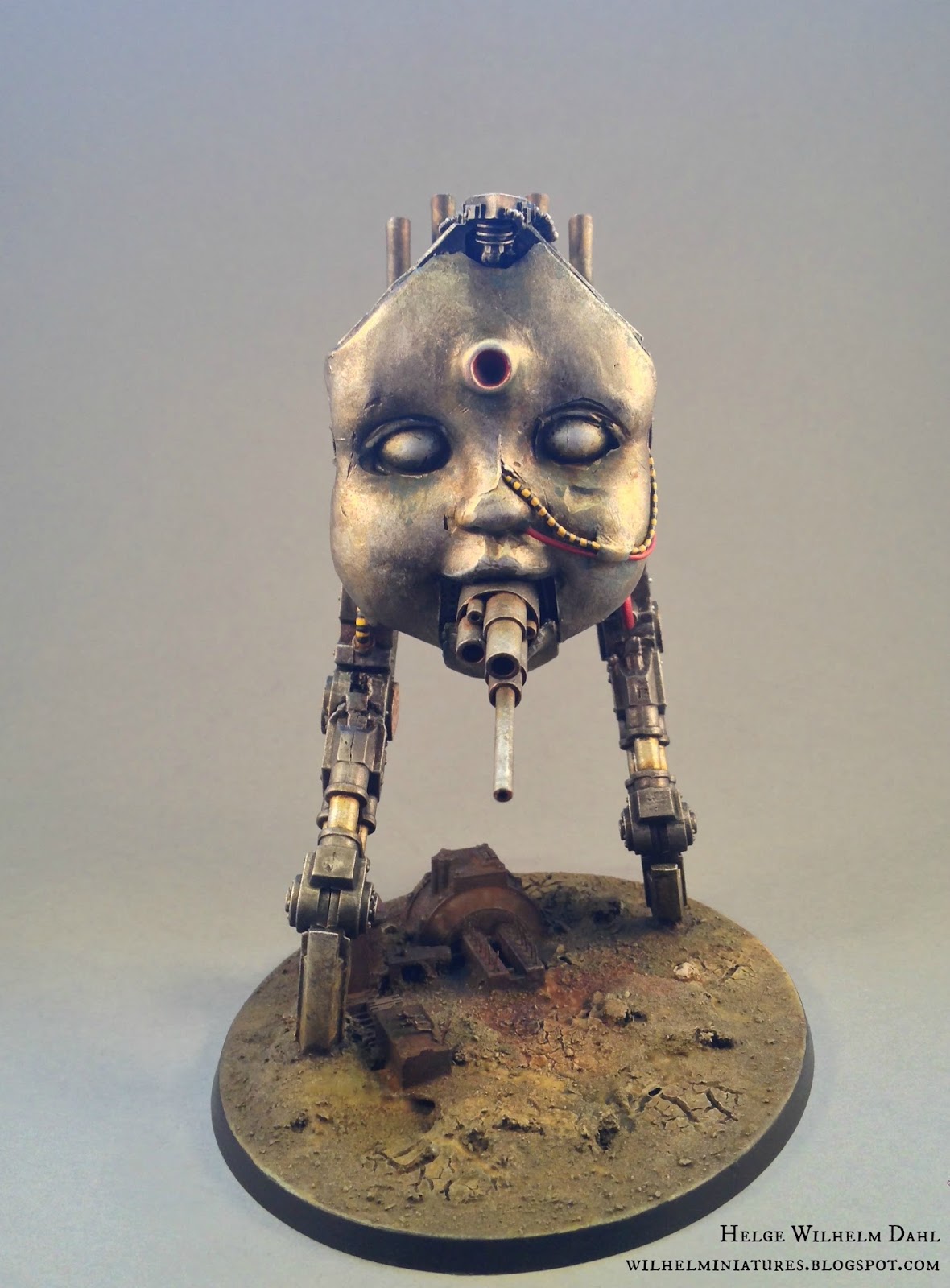 WilhelMiniatures: Geneatealer Cult Giant Servitor