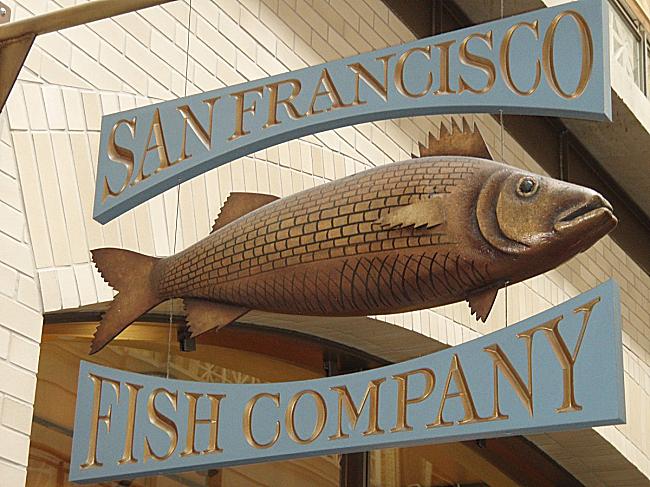Canines and Cuisine: San Francisco Fish and Golden Gate Meat: Magnifique!