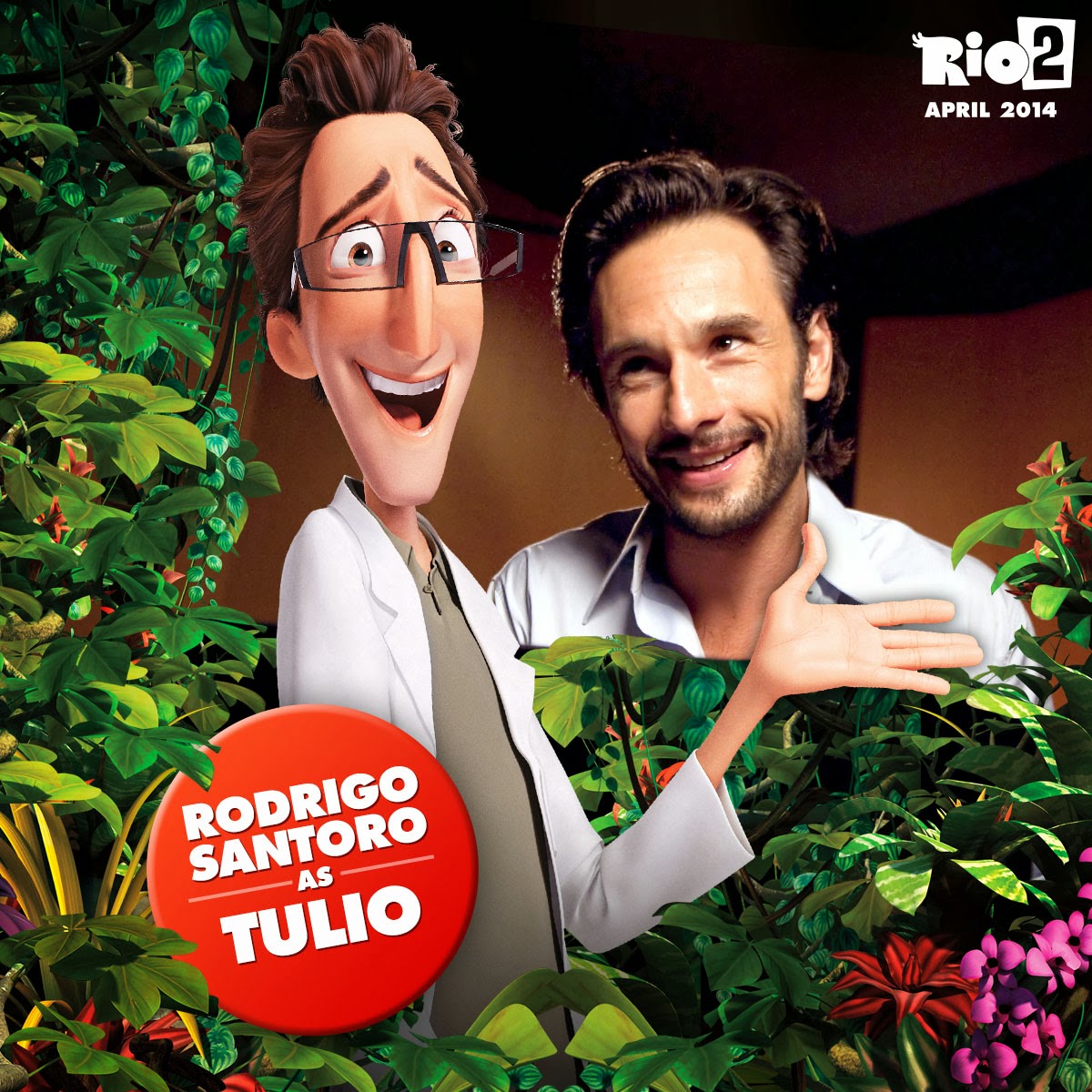 Rodrigo Santoro reprises his role as Tulio in “Rio 2” - LionhearTV