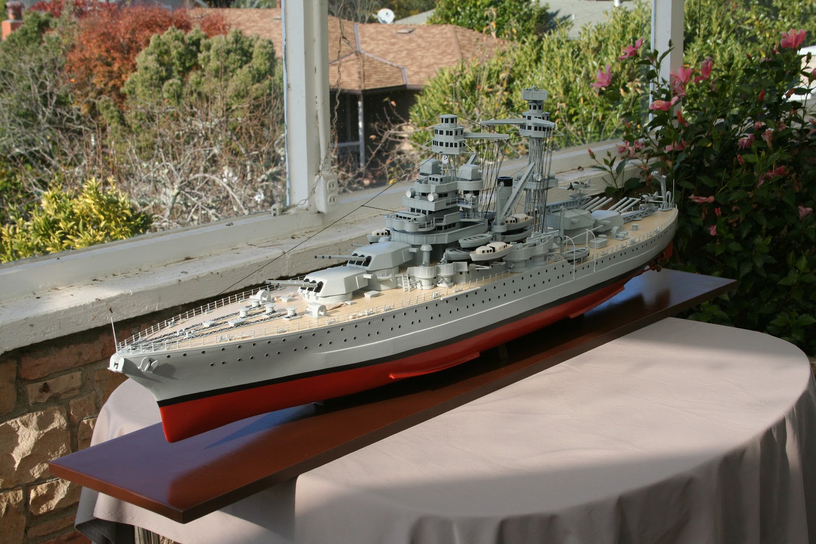 Niedermertl's Boats: New Model Update: USS California