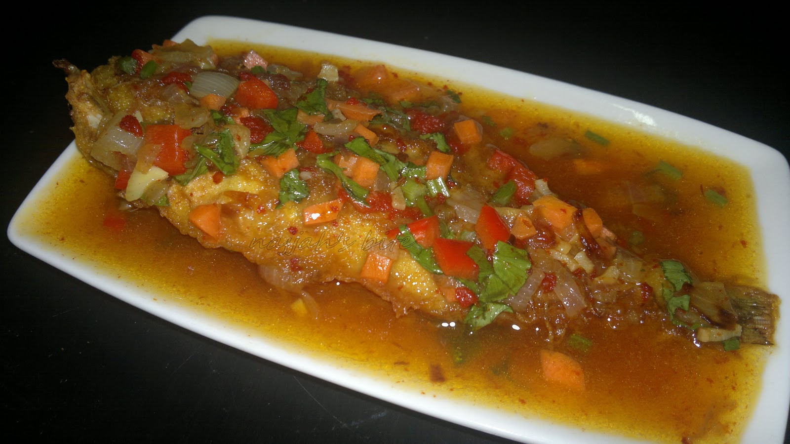 Ikan Goreng Sos Plum | Resepi Masakan Malaysia