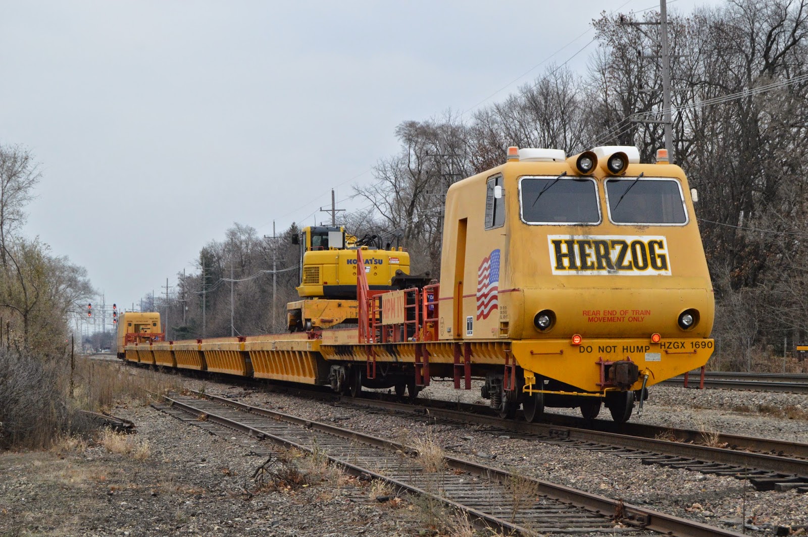 Industrial History: MoW: Herzog "Multi-Purpose Machine" (MPM) Train