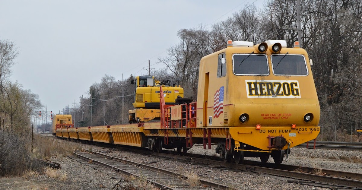 Industrial History: MoW: Herzog "Multi-Purpose Machine" (MPM) Train