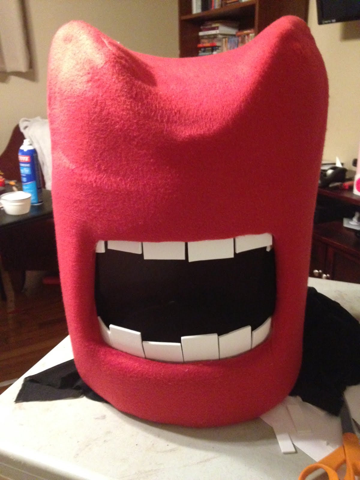Creative Construction: Anger costume from Inside Out