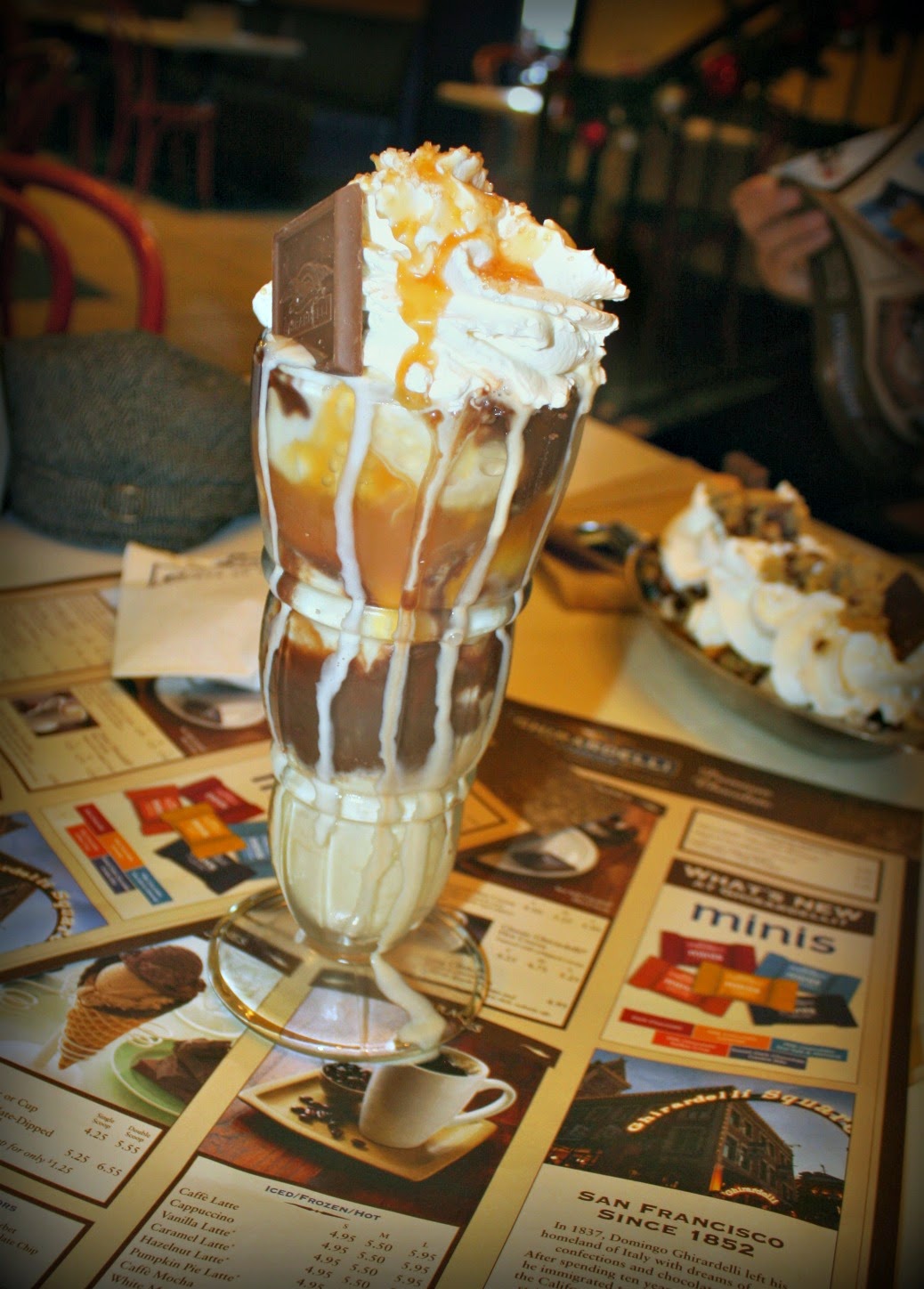 Finding BonggaMom: Ghirardelli Square Ice Cream Fountain