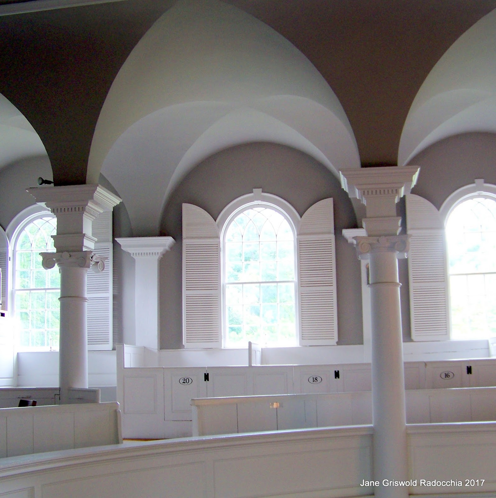 Jane Griswold Radocchia: The Old First Church Geometry - the Floor Plan ...