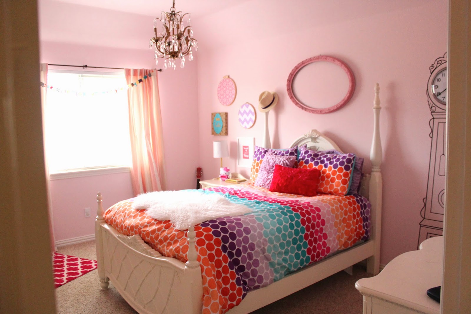 Crafty Texas Girls: Colorful Tween Room