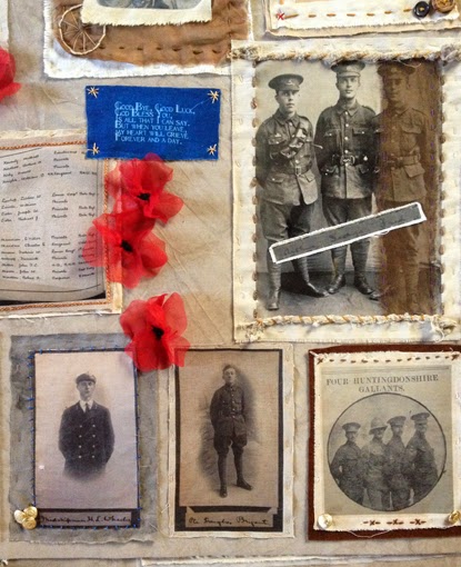 Ricki Outis Textile Message: Memories of WW1 Textile