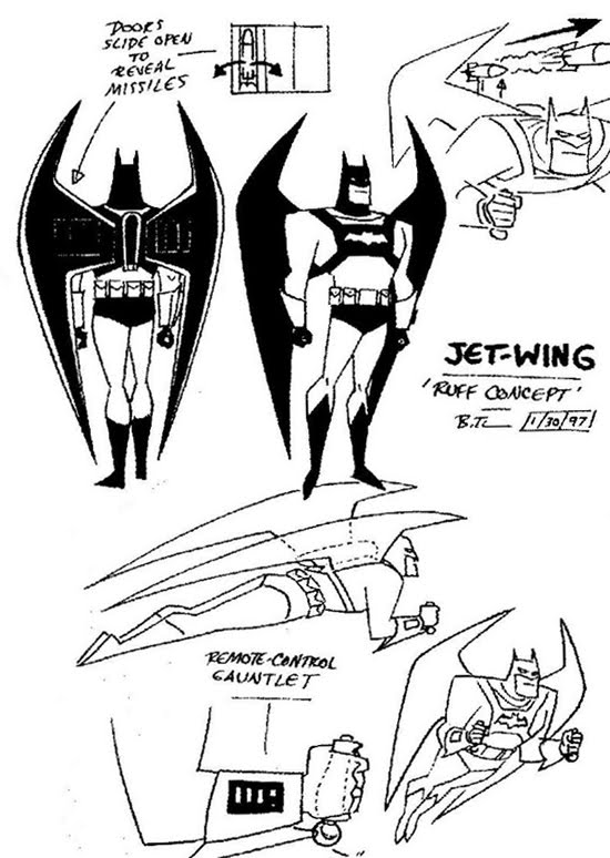 Living Lines Library: Batman (TV Series 1992–1995) - Model Sheets: Props