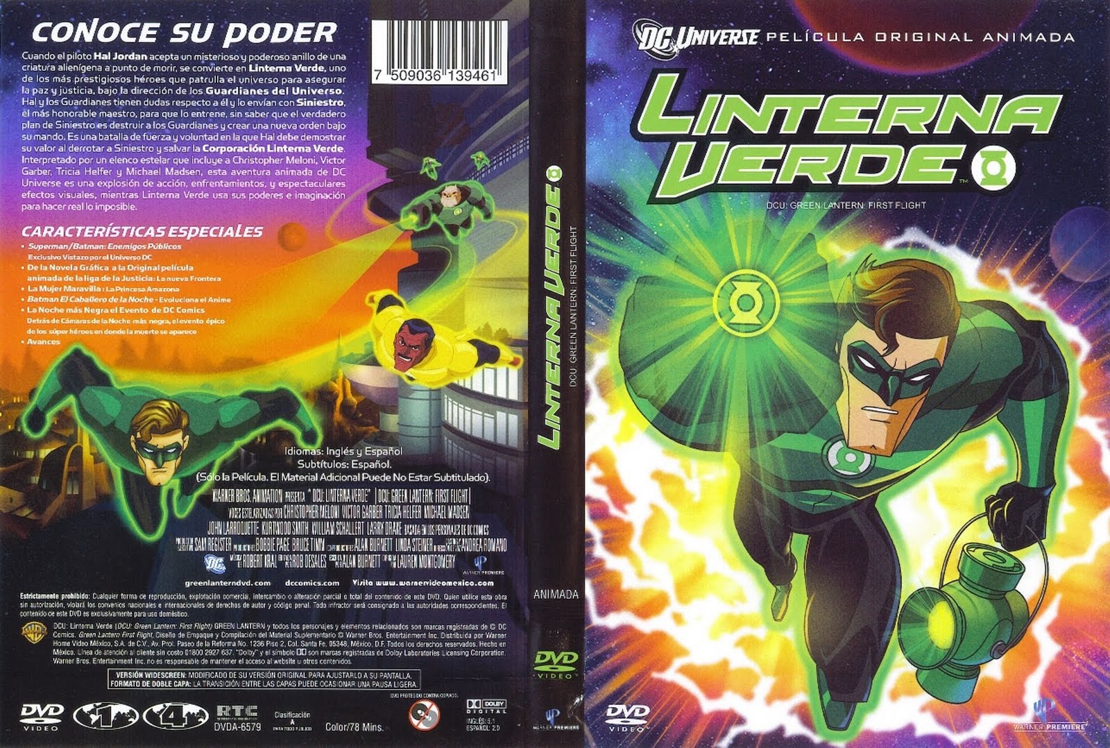 CATALOGO INFANTIL: Linterna verde - Primer vuelo