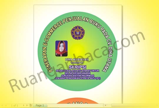 Siap download ukuran cetak label CD atau kaset - ruanganbaca.com