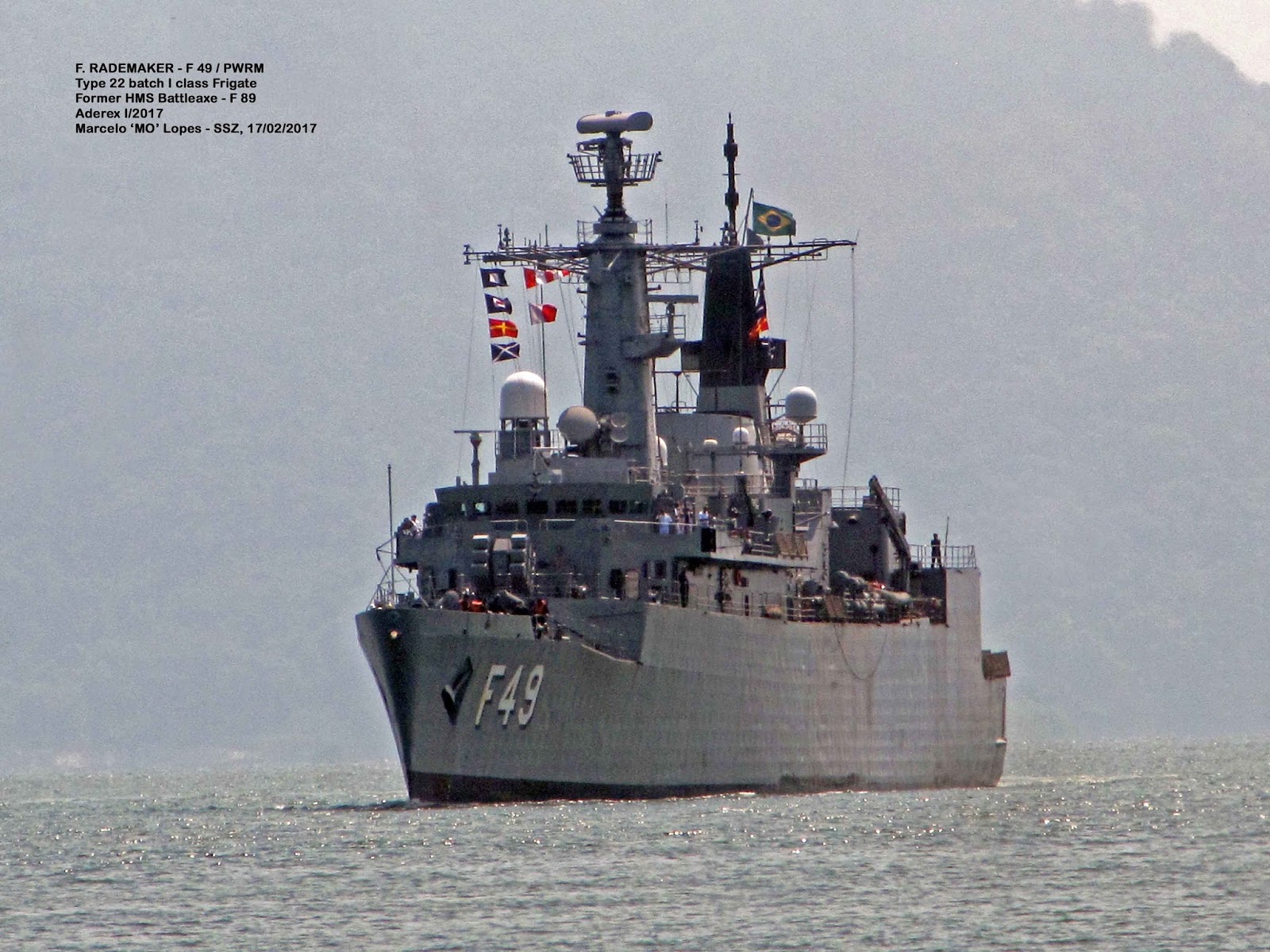 Santos Shiplovers: F. Rademaker - F 49 / PWRM - Aderex I/2017 ...