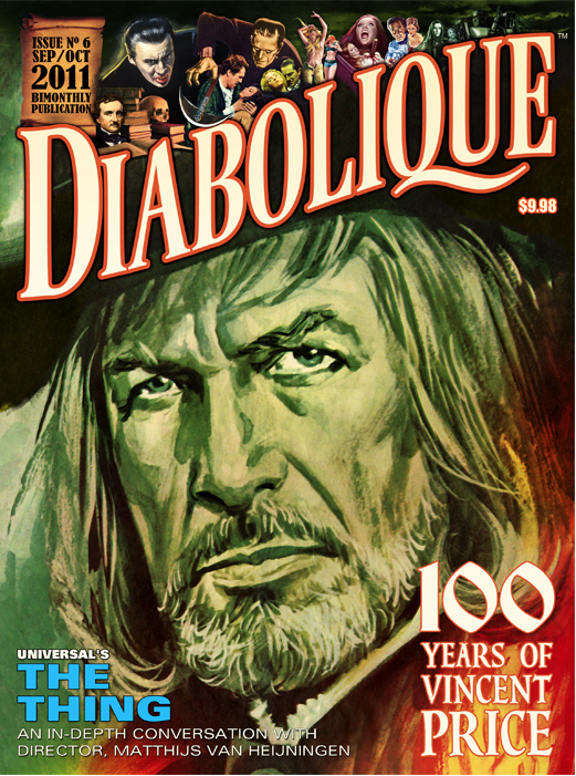 Dr. Gangrene's Mad Blog: Vincentennial Post #66 - Diabolique Magazine #6