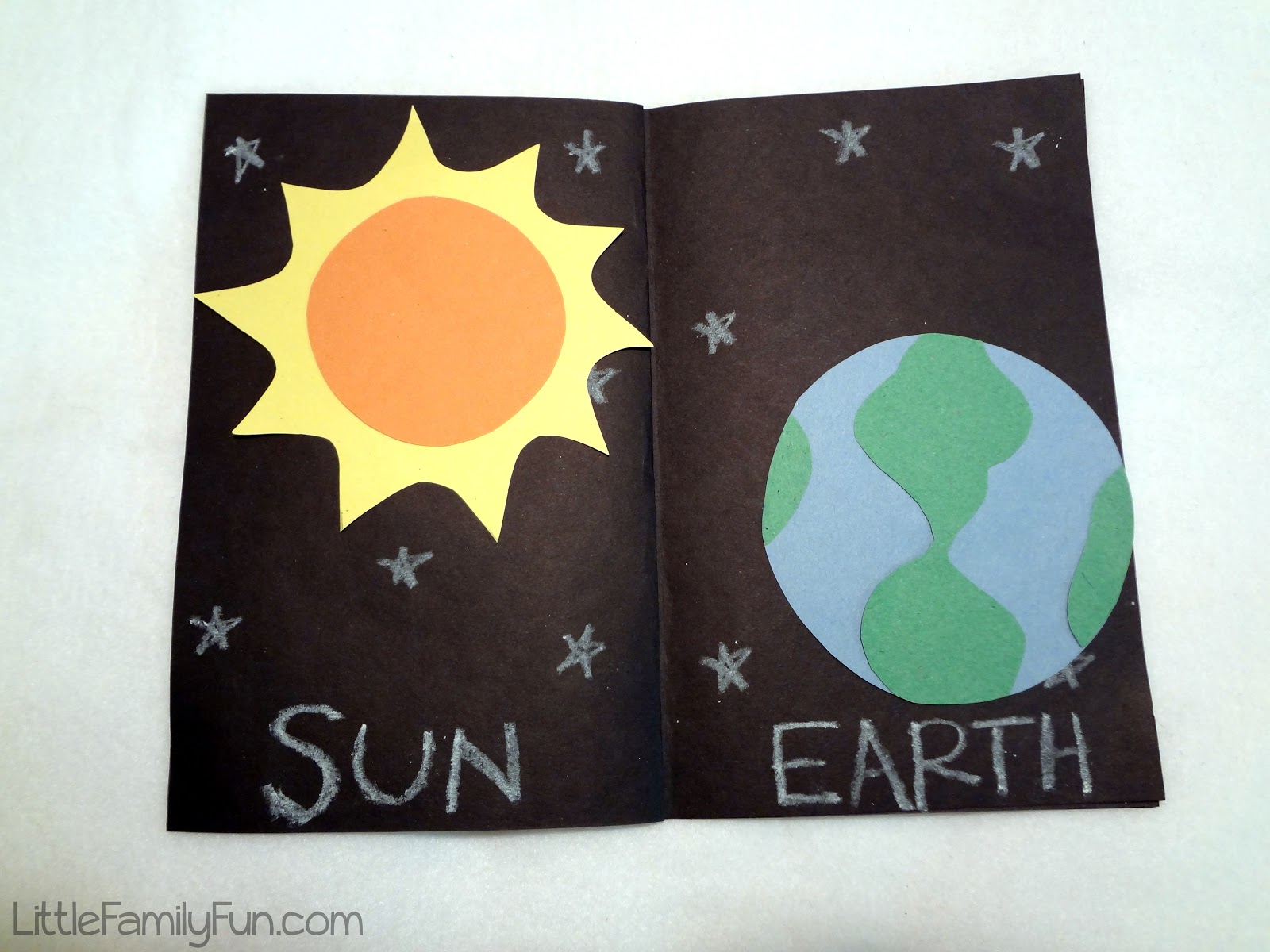Little Family Fun: Preschool Space Book