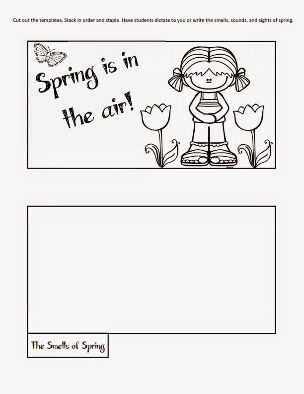 Teacher's Lounge: Interactive Spring Lapbook Craft