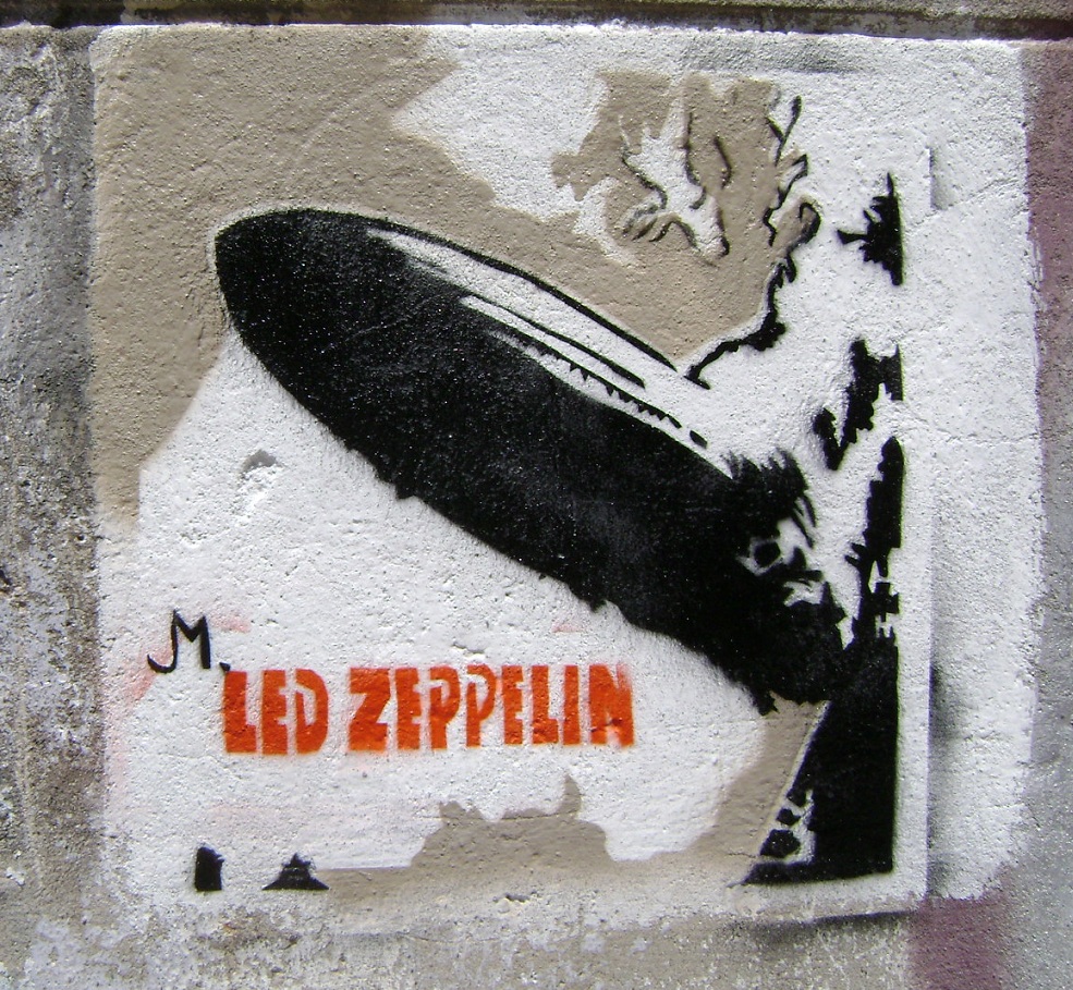 pensando la bronca: LED ZEPPELIN STENCIL
