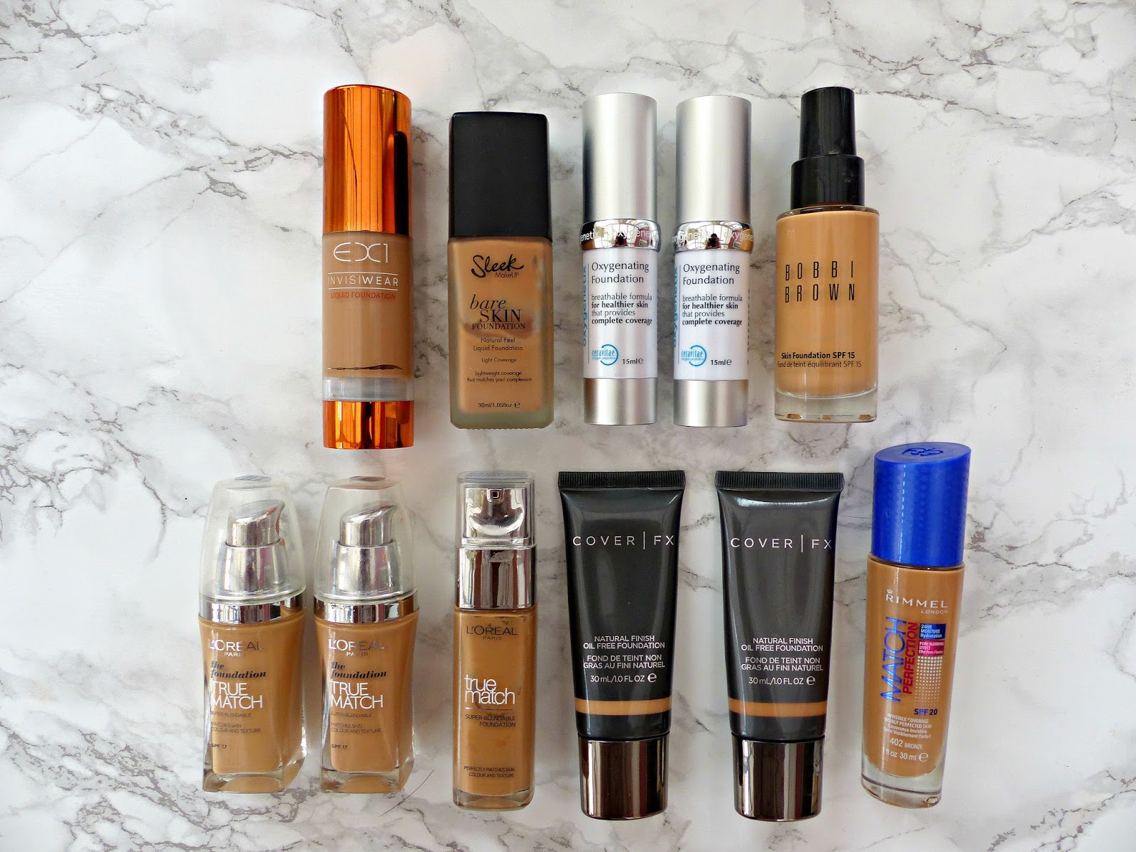 The Foundation Guide #2 | Inside my Stash (with Comparisons & Swatches ...