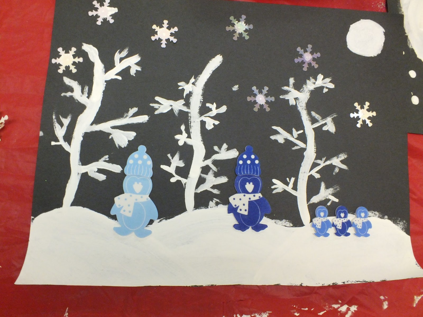 Christie's Creative Cupboard: Snow Art