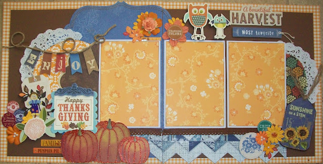 AMAZING GRACE Paper Crafts: More Fall layouts!