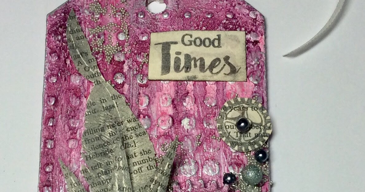 Buzzy Goings on at Bee Crafty Bidford: Jane DT - Cogs and Feathers MDF Tag