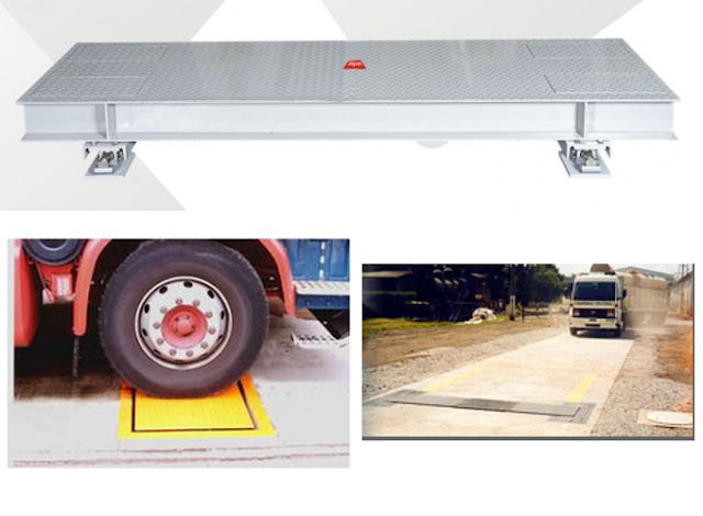 Bascula de pesaje de camiones por ejes (20 de Toneladas) - Balanzas ...