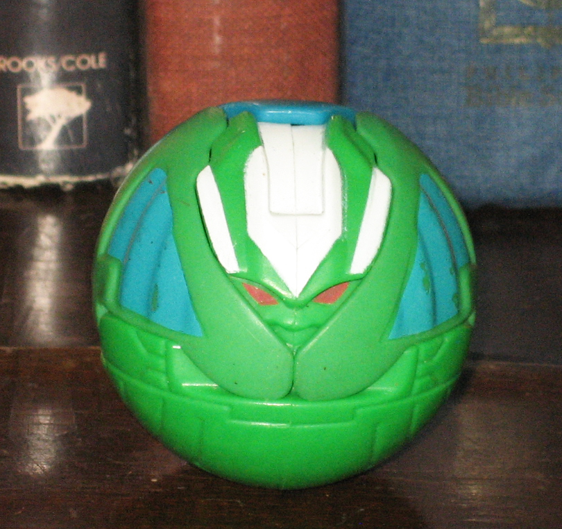 Percy's Fast Food Toy Stories : McD - Bakugan Green