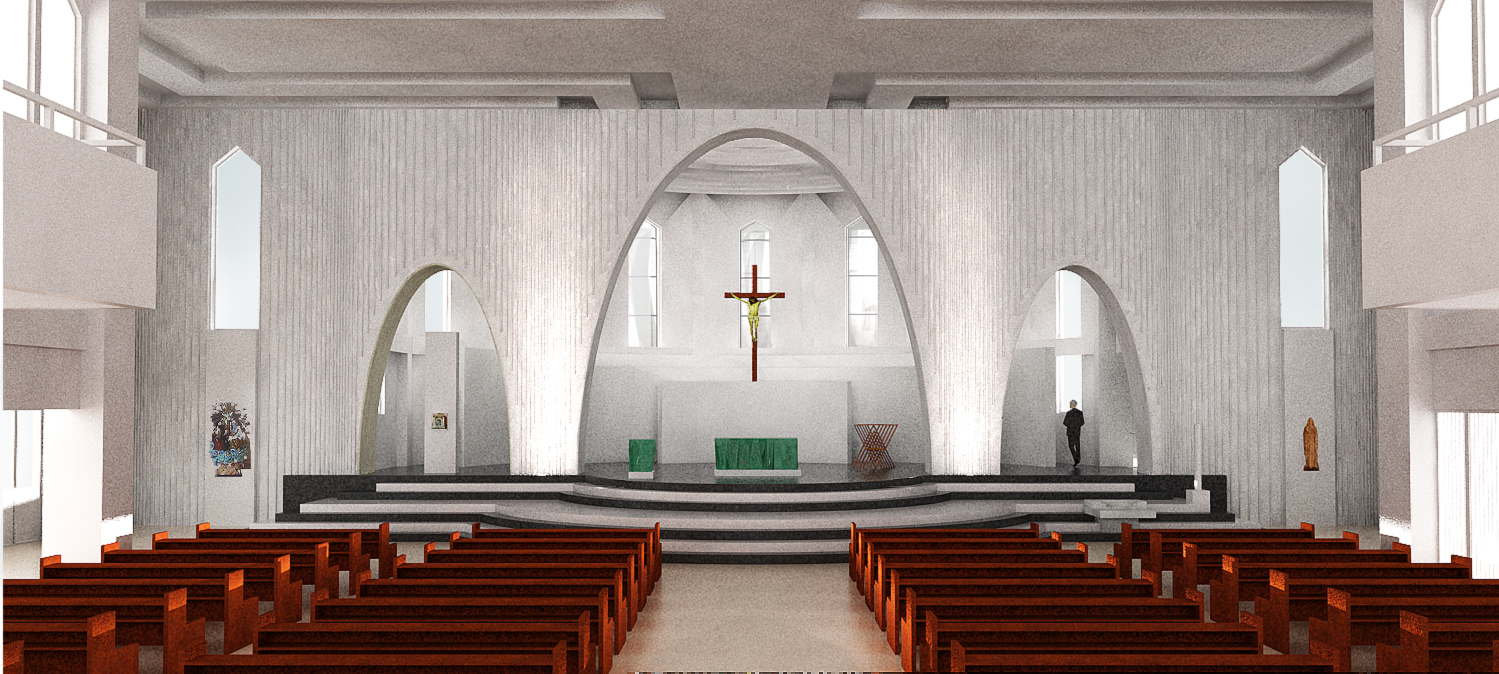 Dominic Galicia: Renovation of Sanctuary of Most Holy Trinity Parish ...