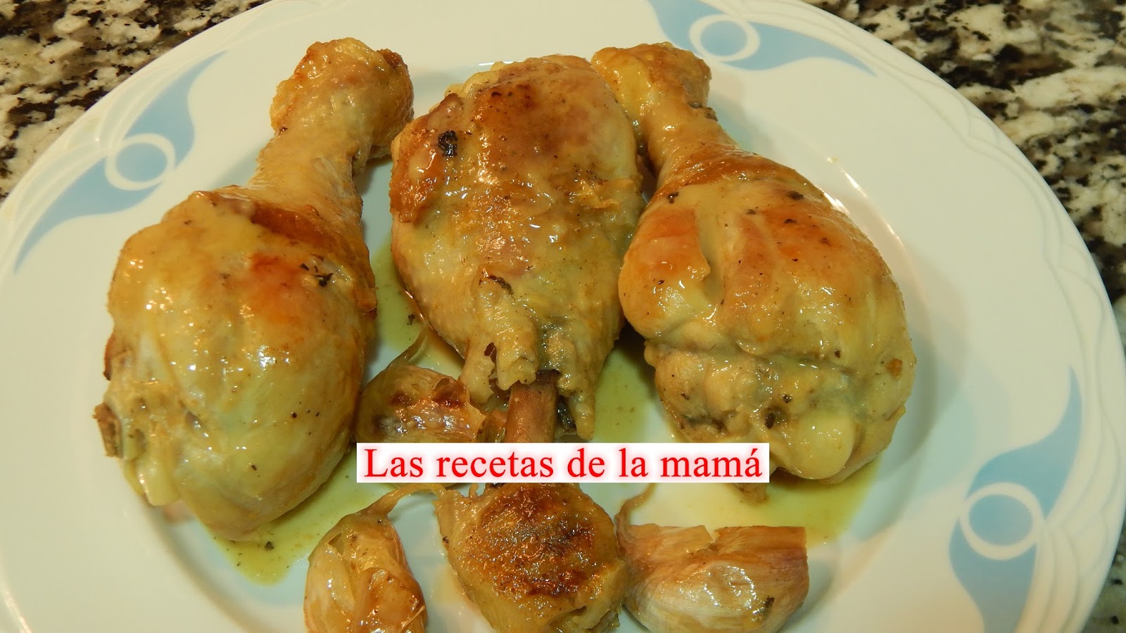 Las recetas de la Mamá: Receta facil de jamoncitos de pollo al ajillo Las recetas de la Mamá: Receta facil de jamoncitos de pollo al ajillo
