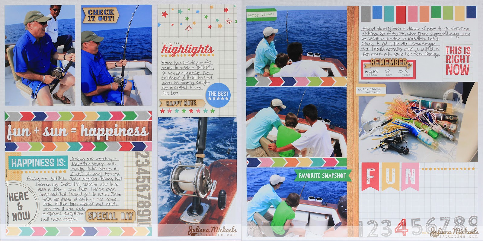 Pocket Style Scrapbooking Without The Pockets - 17turtles Juliana Michaels