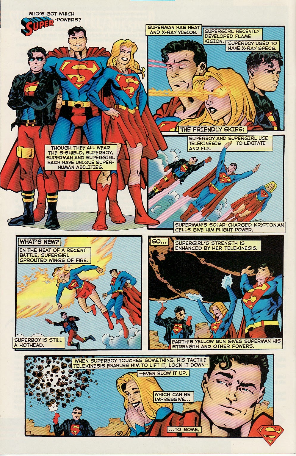 Supergirl Comic Box Commentary: Who's Got Which Super-Power?