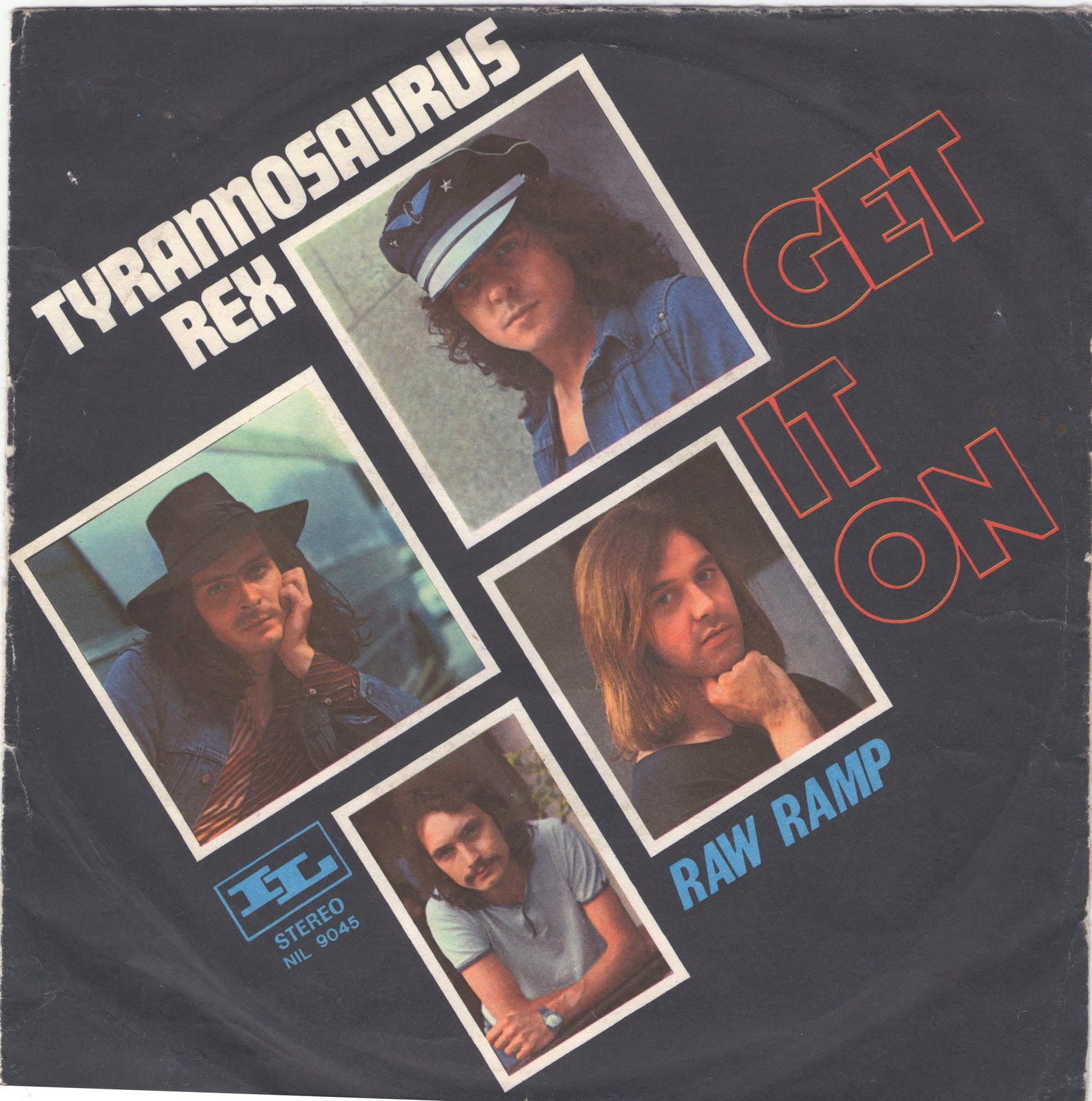 PUREPOP: Tyrannosaurus Rex –Get It On/ Raw Ramp –Italian issue