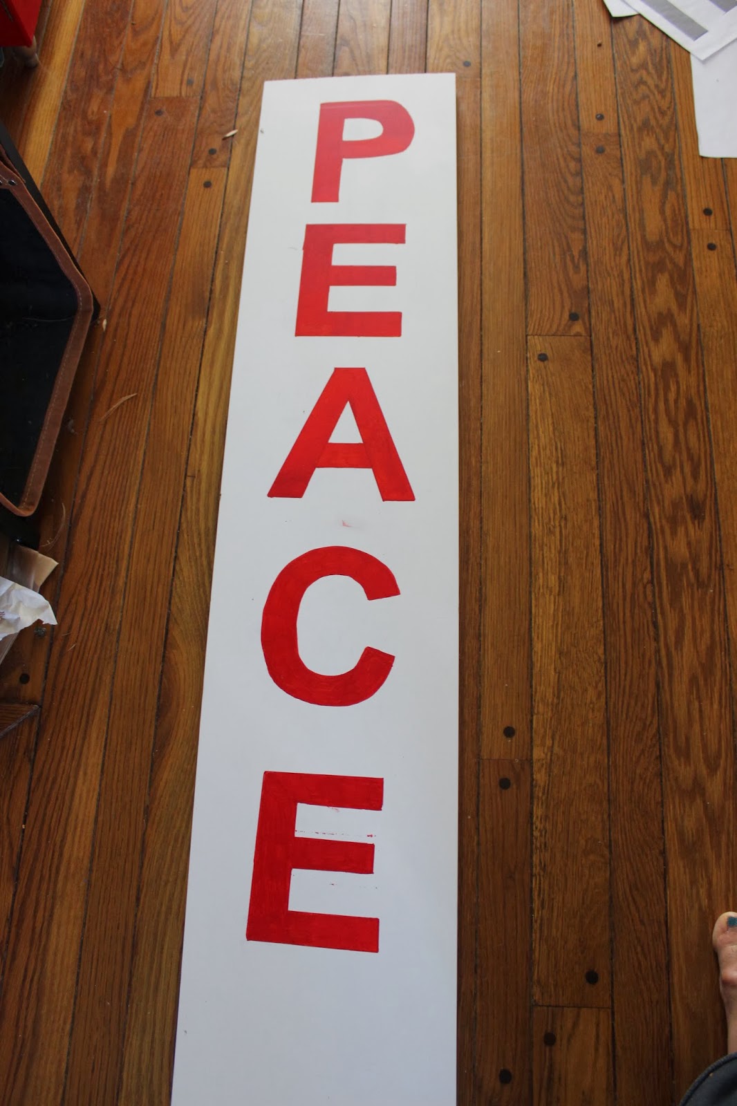 How to Make a Pottery Barn Inspired PEACE Sign | Days of Chalk and ...