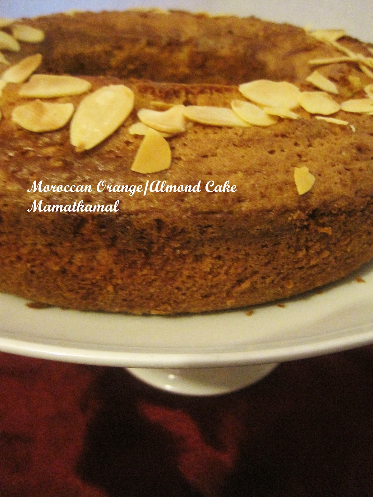 Meskouta or Maskouta / Moroccan Orange Cake (Butterless Cake ...