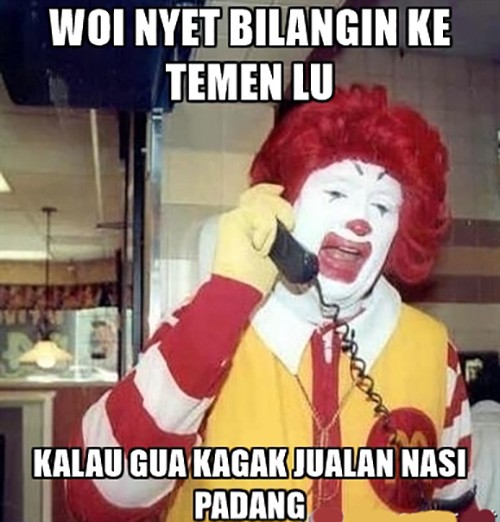 35 Meme Kocak Tentang Nasi Padang - Meme Kocak Bikin Ngakak