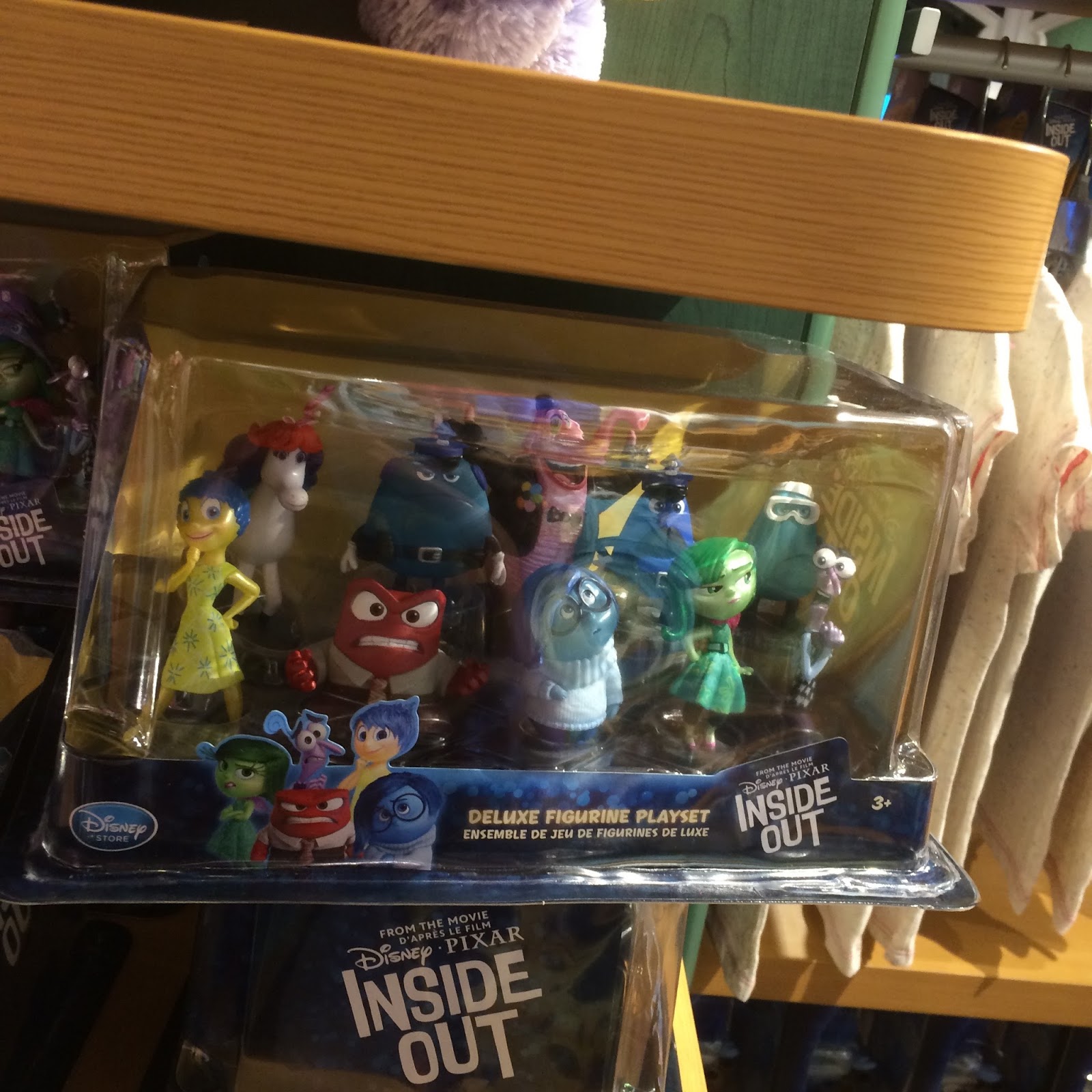 Dan the Pixar Fan: Events: Disney Store Inside Out Merch Release (May ...