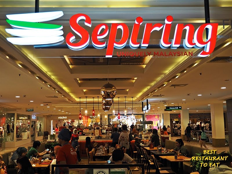 Best Restaurant To Eat - Malaysian Food Blog: Sepiring At Mid Valley ...