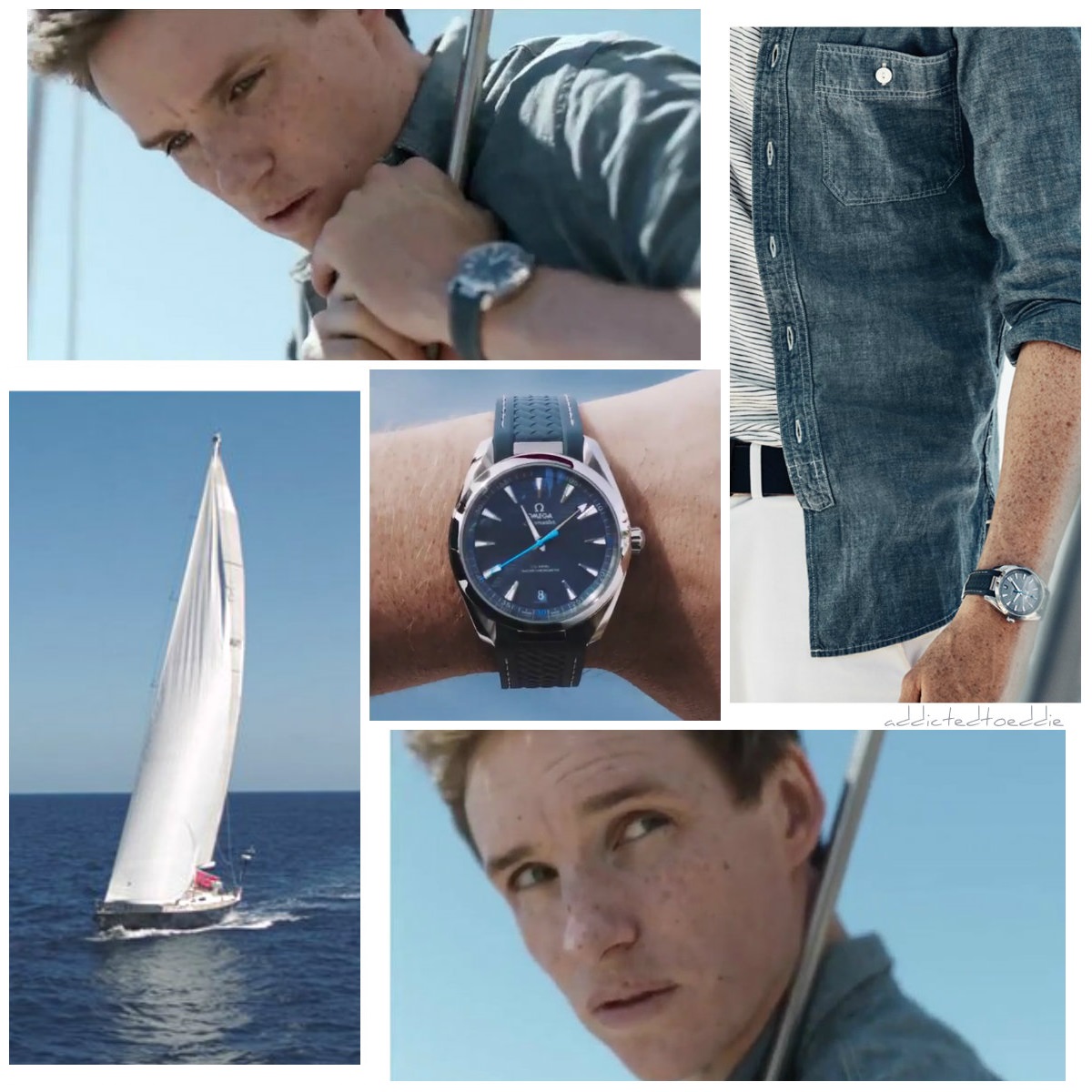 Addicted to Eddie: New shots and videos from the Omega Seamaster campaign