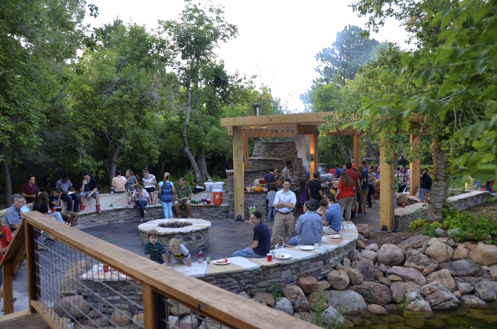 our golden days - empty nester edition : church bbq