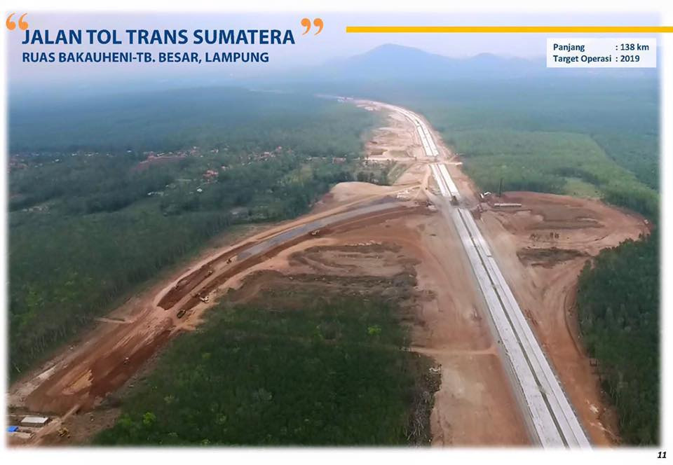 Jalan Tol Trans Sumatera Target Operasi 2019 ~ Deden Setiawan BLog