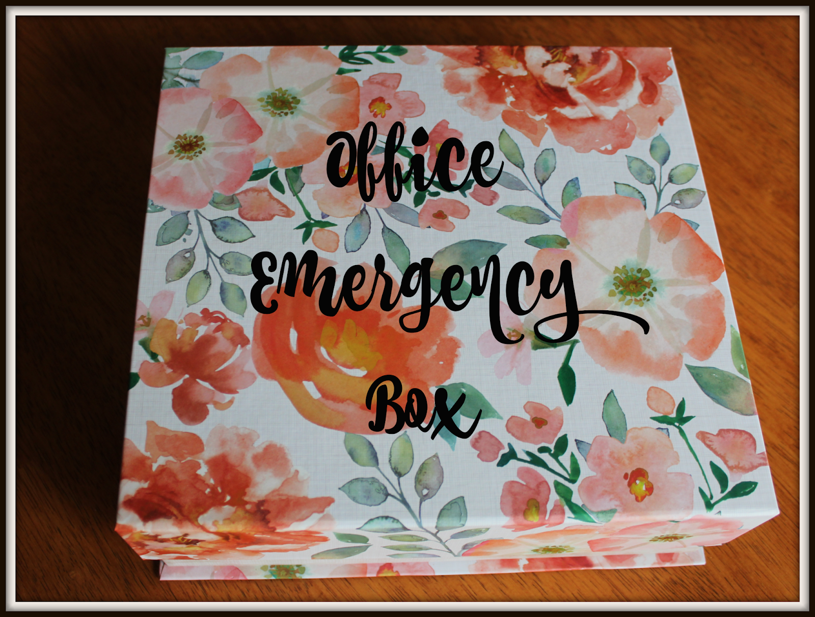 Penny's Passion: Let's Make an Emergency Office Box