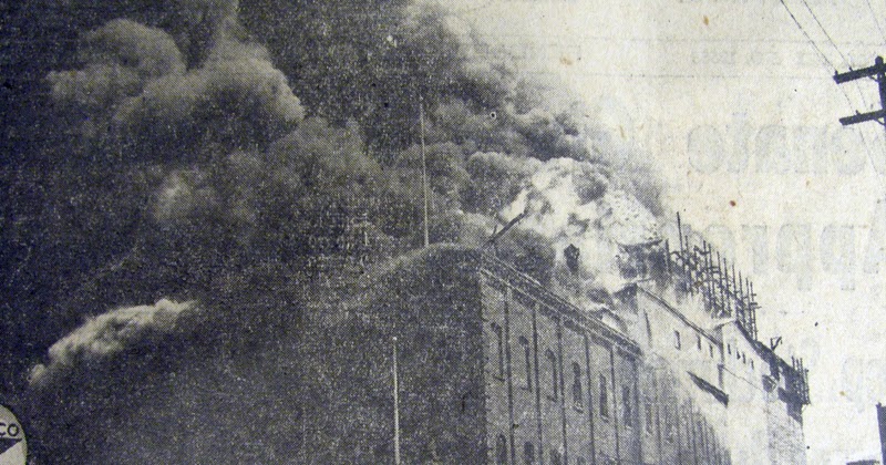 Out of the Vault: Explosion, fire demolish Pendleton flour mill