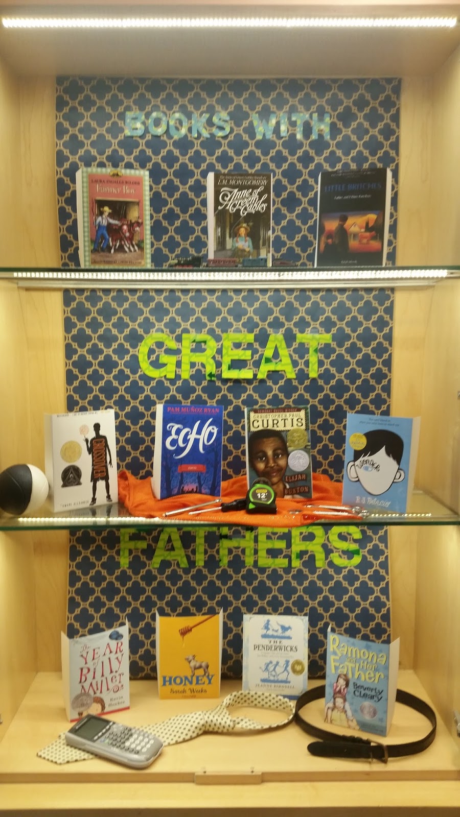 Display: Books with Great Fathers